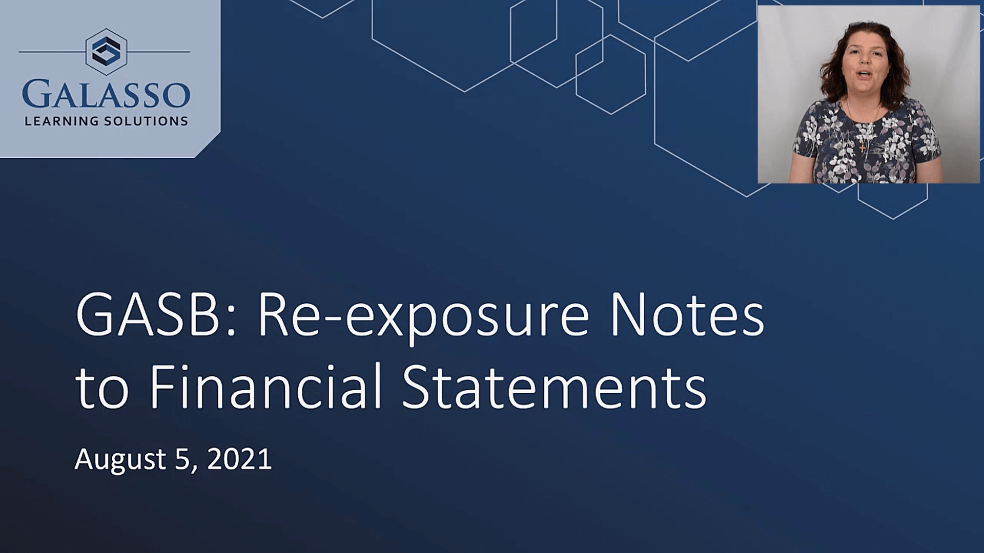 GLS Blog: GASB: Re-exposure Notes to Financial Statements - North ...